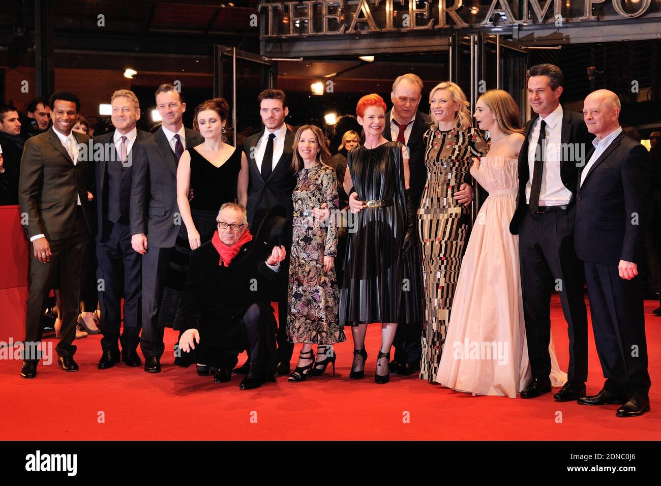 Guest, Kenneth Branagh, guest, Helena Bonham Carter, Dieter Kosslick ...