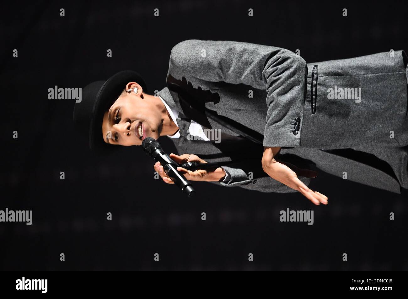 Stromae attending the 30th Victoires de la Musique ceremony held at the ...