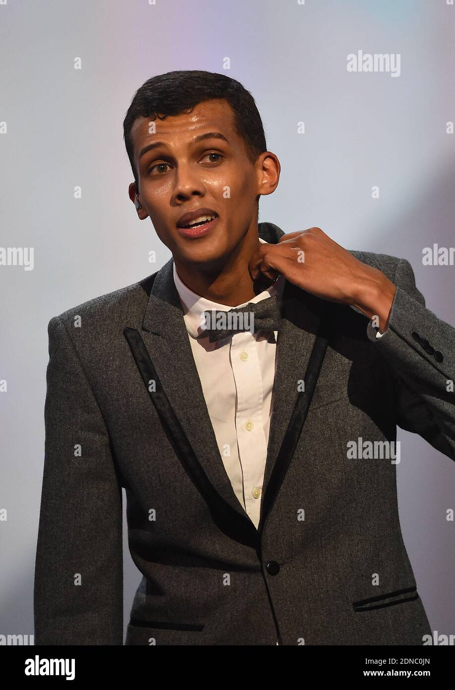 Stromae attending the 30th Victoires de la Musique ceremony held at the ...