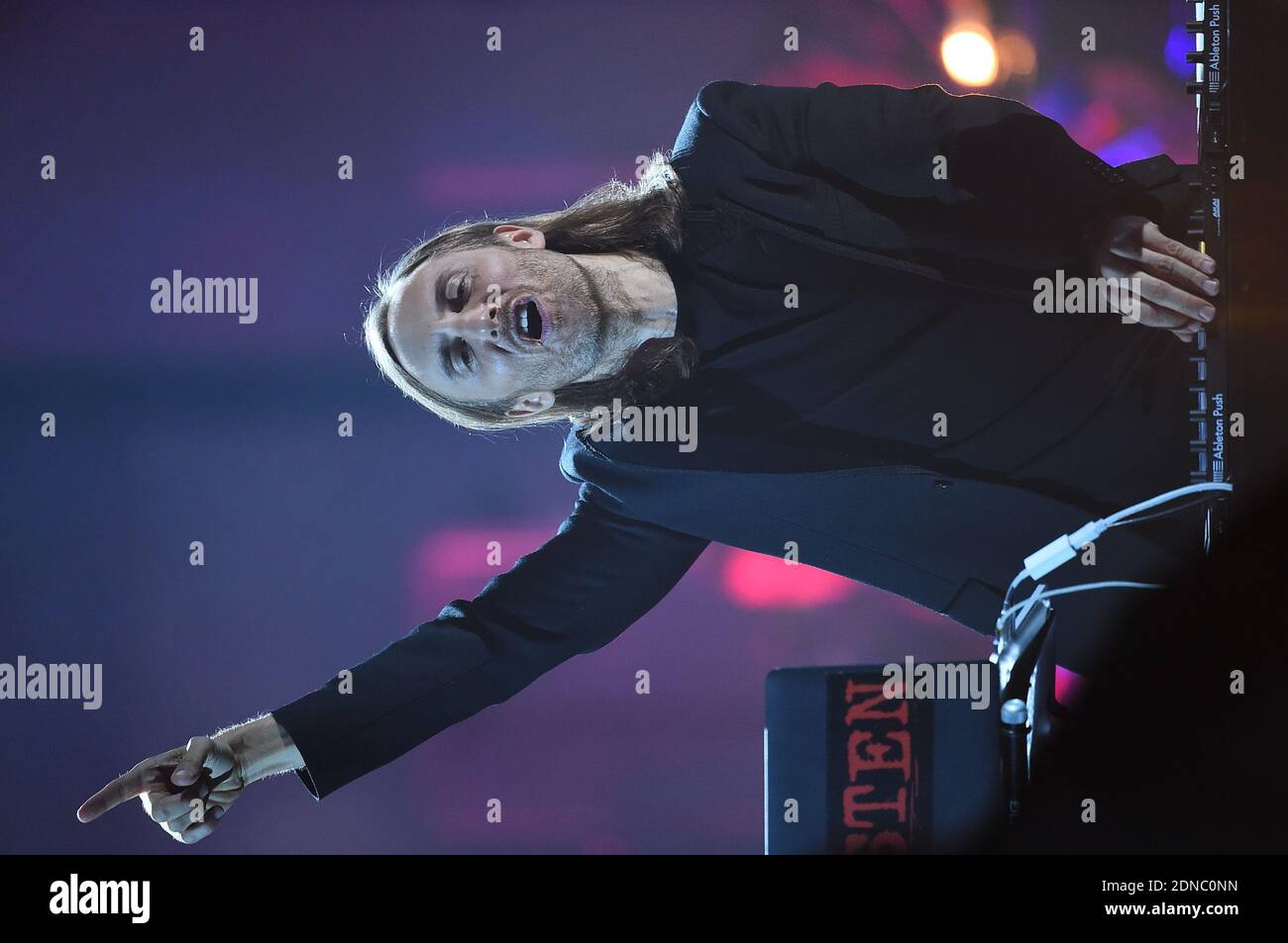 David Guetta attending the 30th Victoires de la Musique ceremony held ...