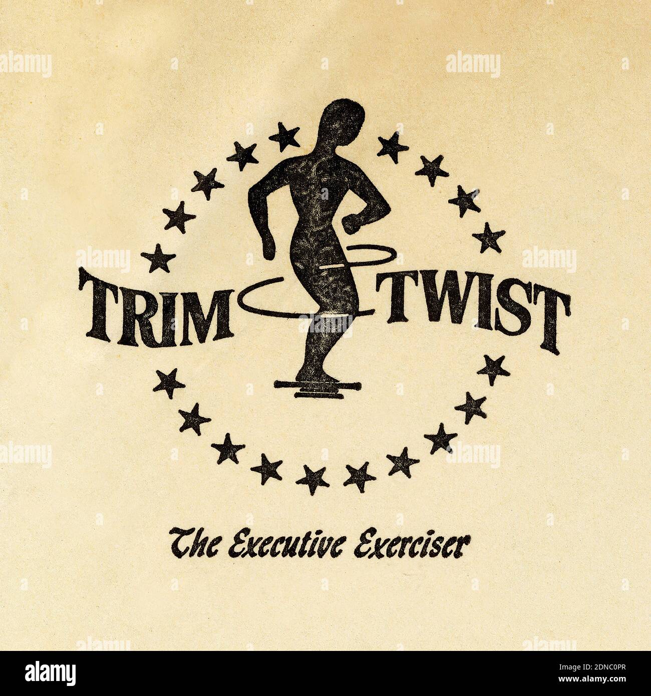 Trim Twist - Vintage Record Cover Stock Photo - Alamy