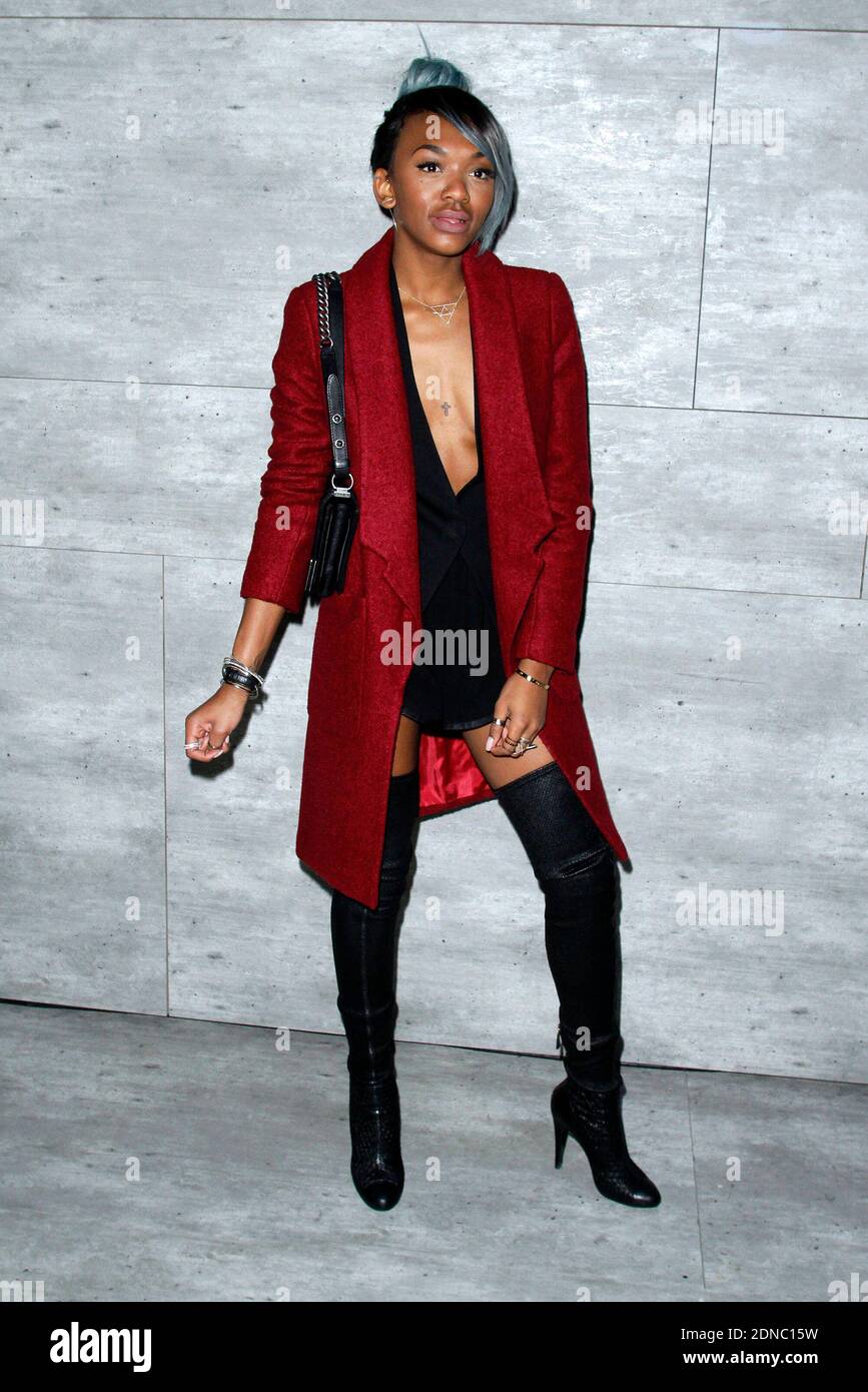 Elisa Johnson attends the Charlotte Ronson presentation during the ...