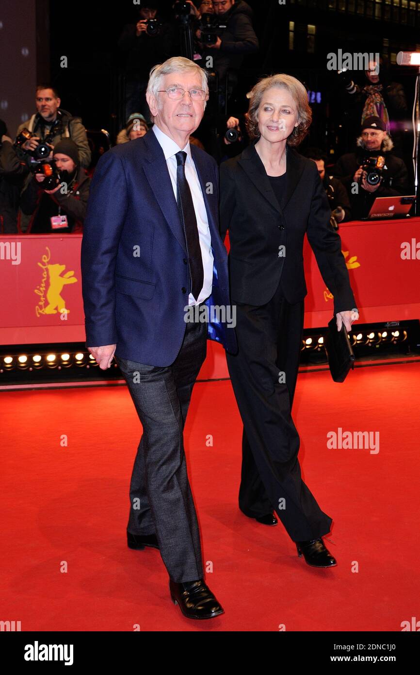 Charlotte Rampling and Tom Courtenay attending the Closing Ceremony ...