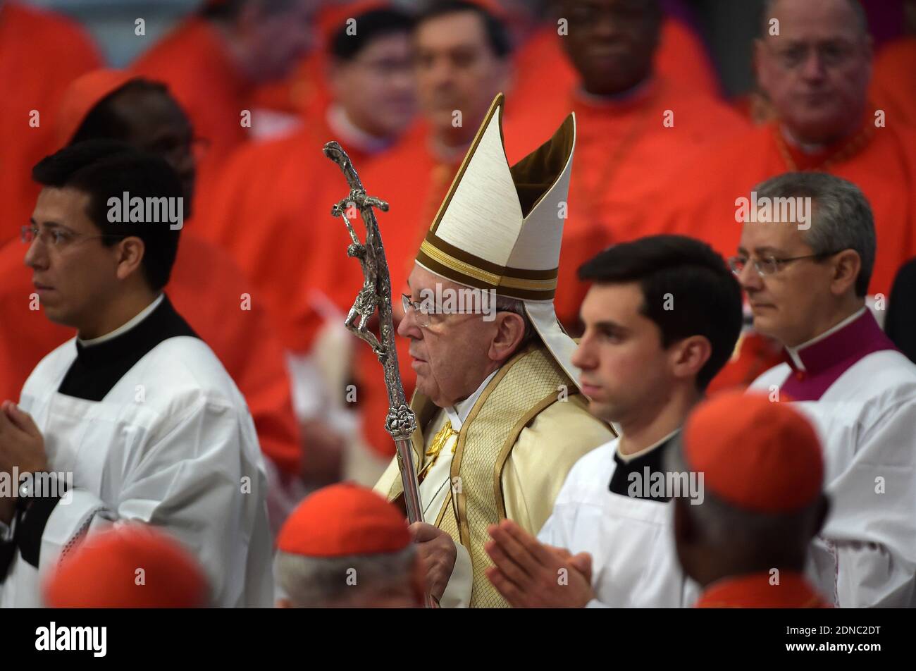 Pope Francis elevated 20 Roman Catholic bishops and archbishops to the ...