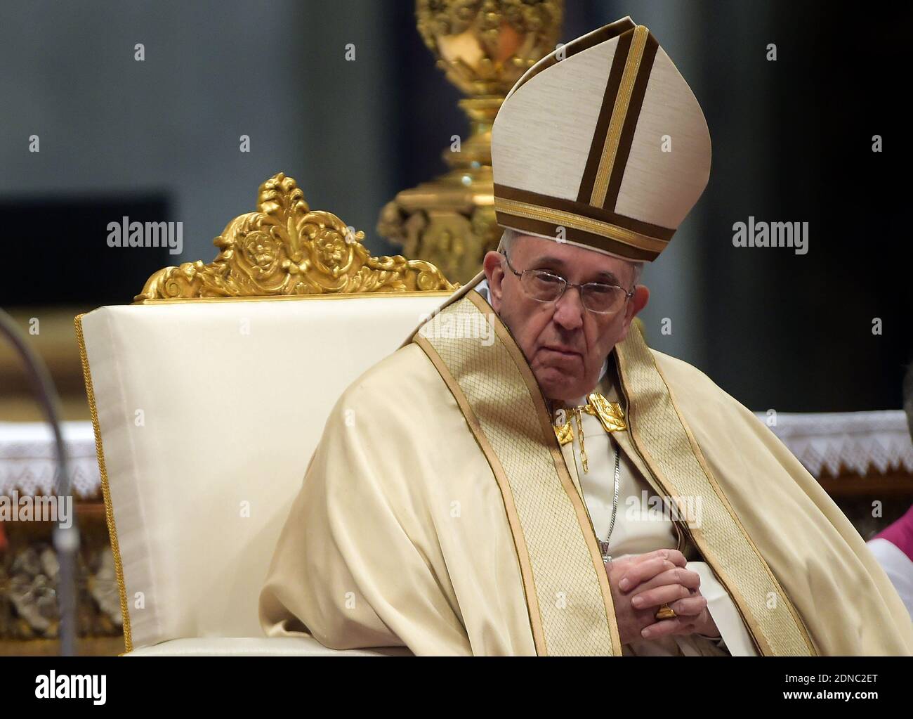 Elevated to a basilica by pope benedict xvi hi-res stock photography ...