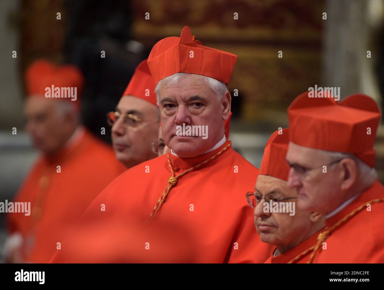 German cardinal Gerhard Ludwig Muller attends a consistory ceremony at ...