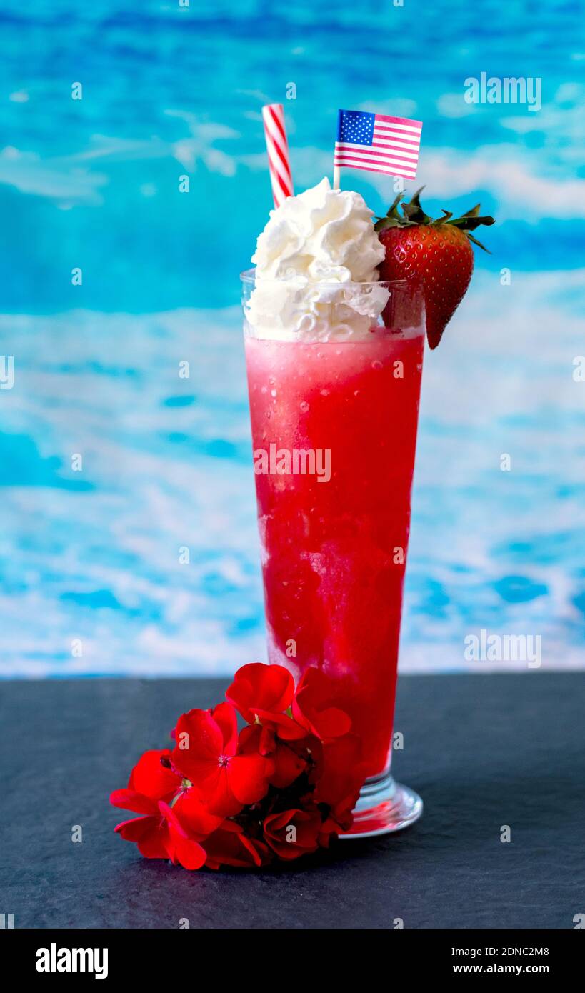 Garnish american flag hi-res stock photography and images - Alamy