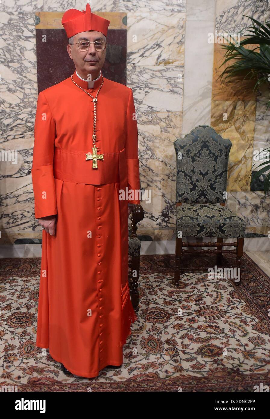 Pope Francis appointed new cardinal french Dominique Mamberti during a ...