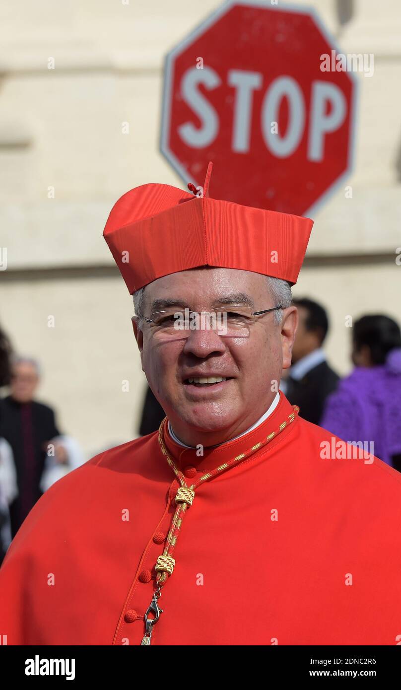 Mexican cardinal José Francisco Robles Ortega attends a consistory ...