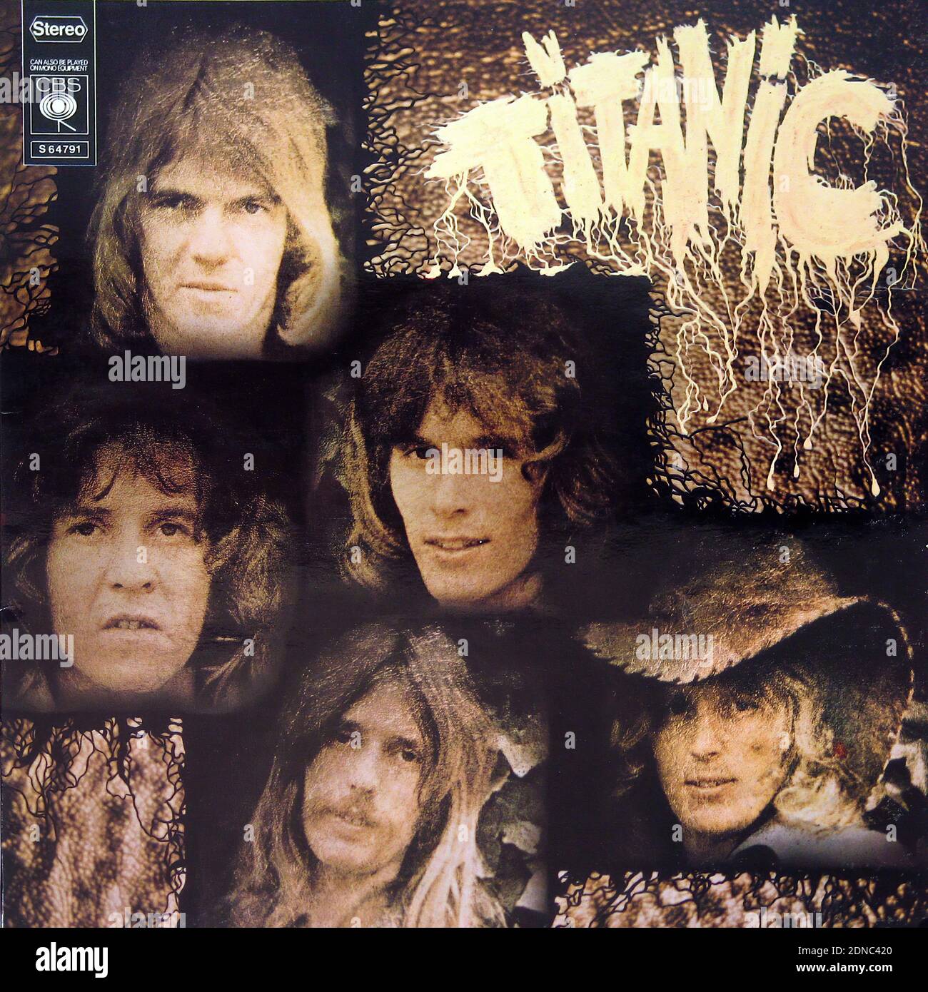 Titanic Sea Wolf FOC - Vintage Vinyl Record Cover Stock Photo - Alamy