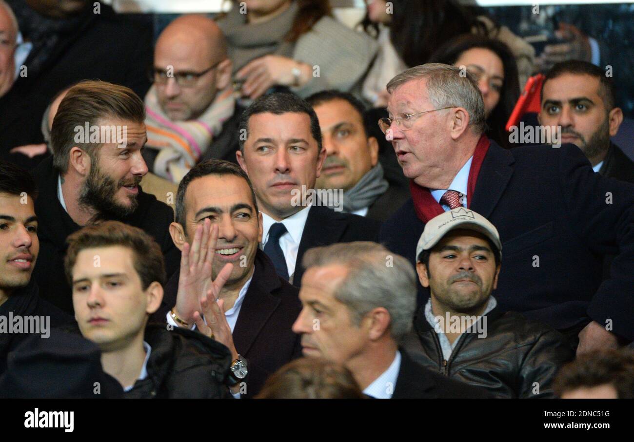 Sir alex ferguson david beckham hi-res stock photography and images - Alamy