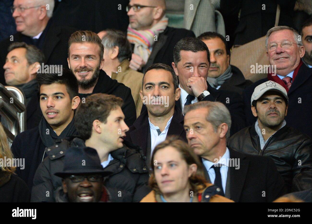 David Beckham, Sir Alex Ferguson, Youri Djorkaeff, Jamel Debbouze ...
