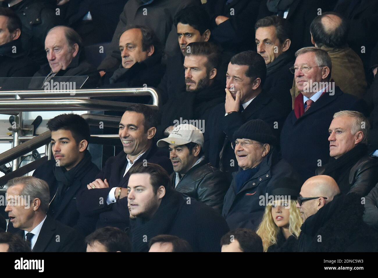 Michel Platini, David Beckham, Sir Alex Ferguson, Jamel Debbouze ...