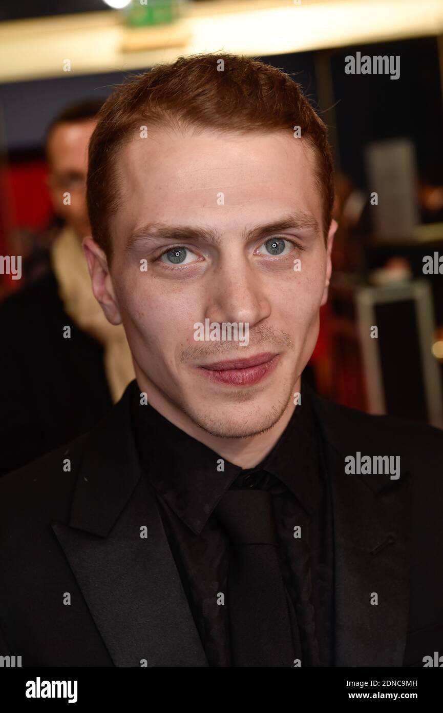Kevin Azais arriving at the 40th Annual Cesar Film Awards ceremony held ...