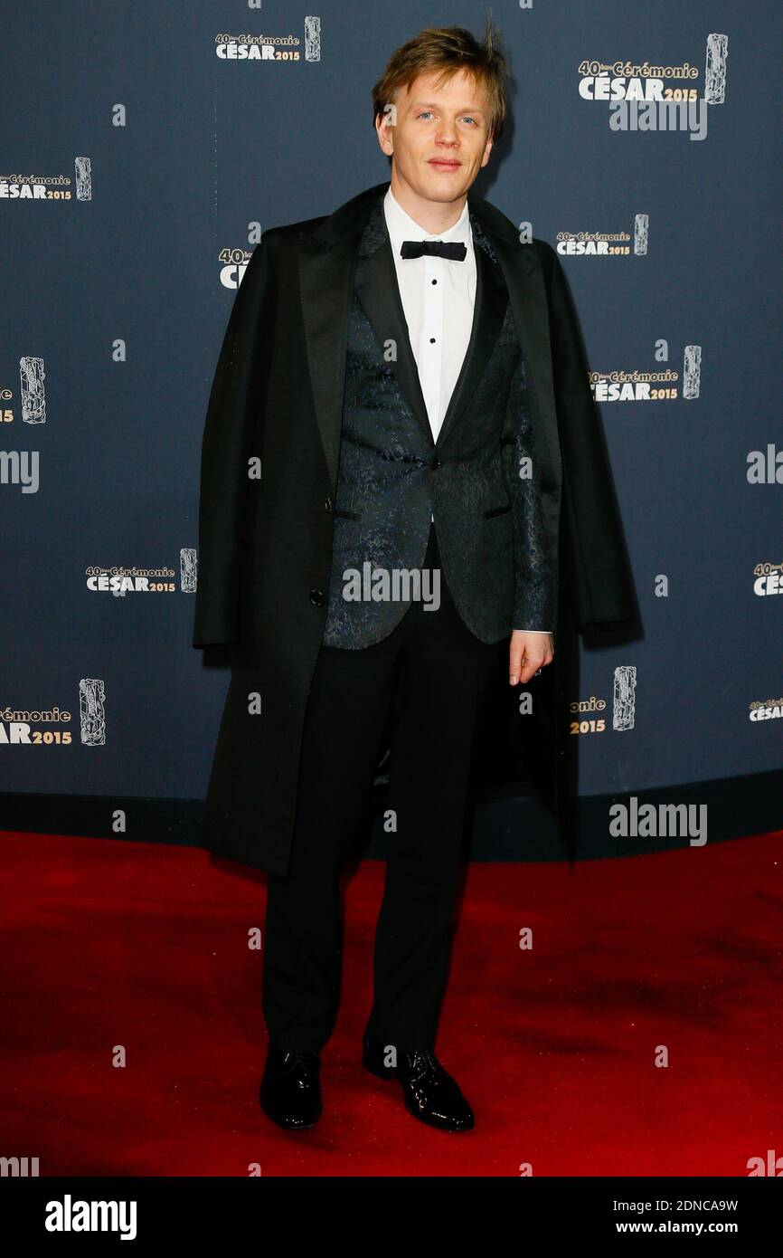 Alex Lutz arriving at the 40th Annual Cesar Film Awards ceremony held ...