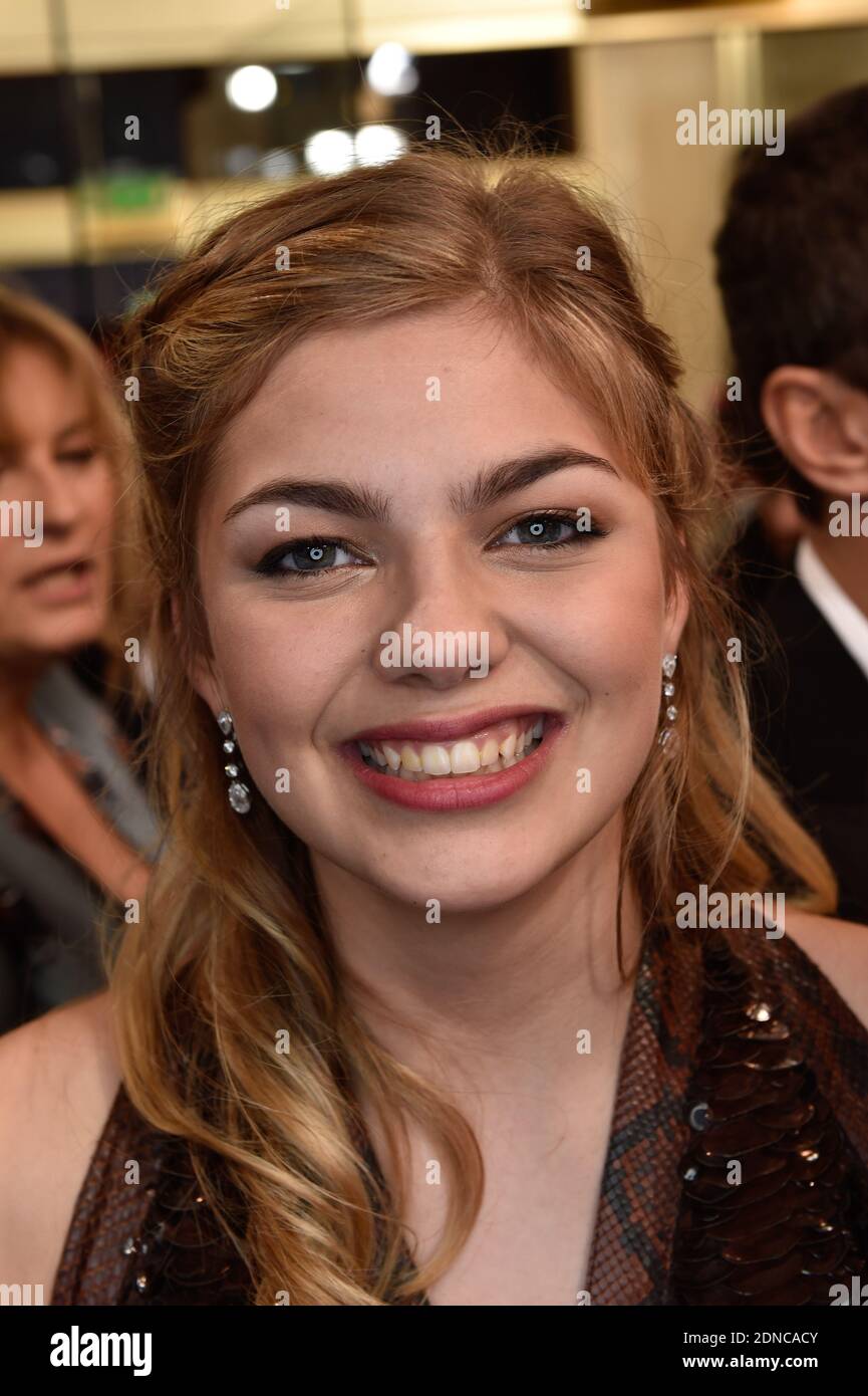 Louane Emera arriving at the 40th Annual Cesar Film Awards ceremony ...