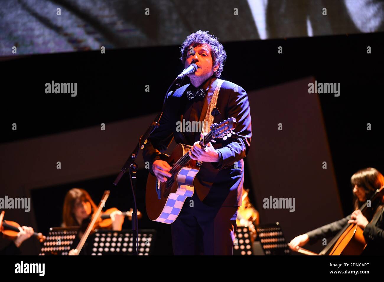 Mathieu Chedid attending the 39th Annual Cesar Film Awards ceremony ...