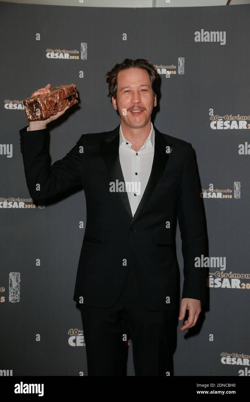 Read Kateb posing during the photocall at the 40th Annual Cesar Film ...