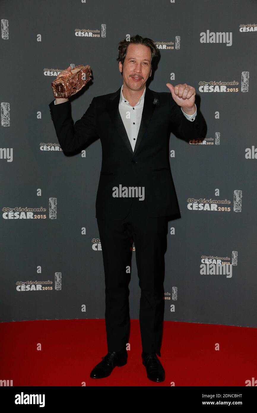 Read Kateb posing during the photocall at the 40th Annual Cesar Film ...