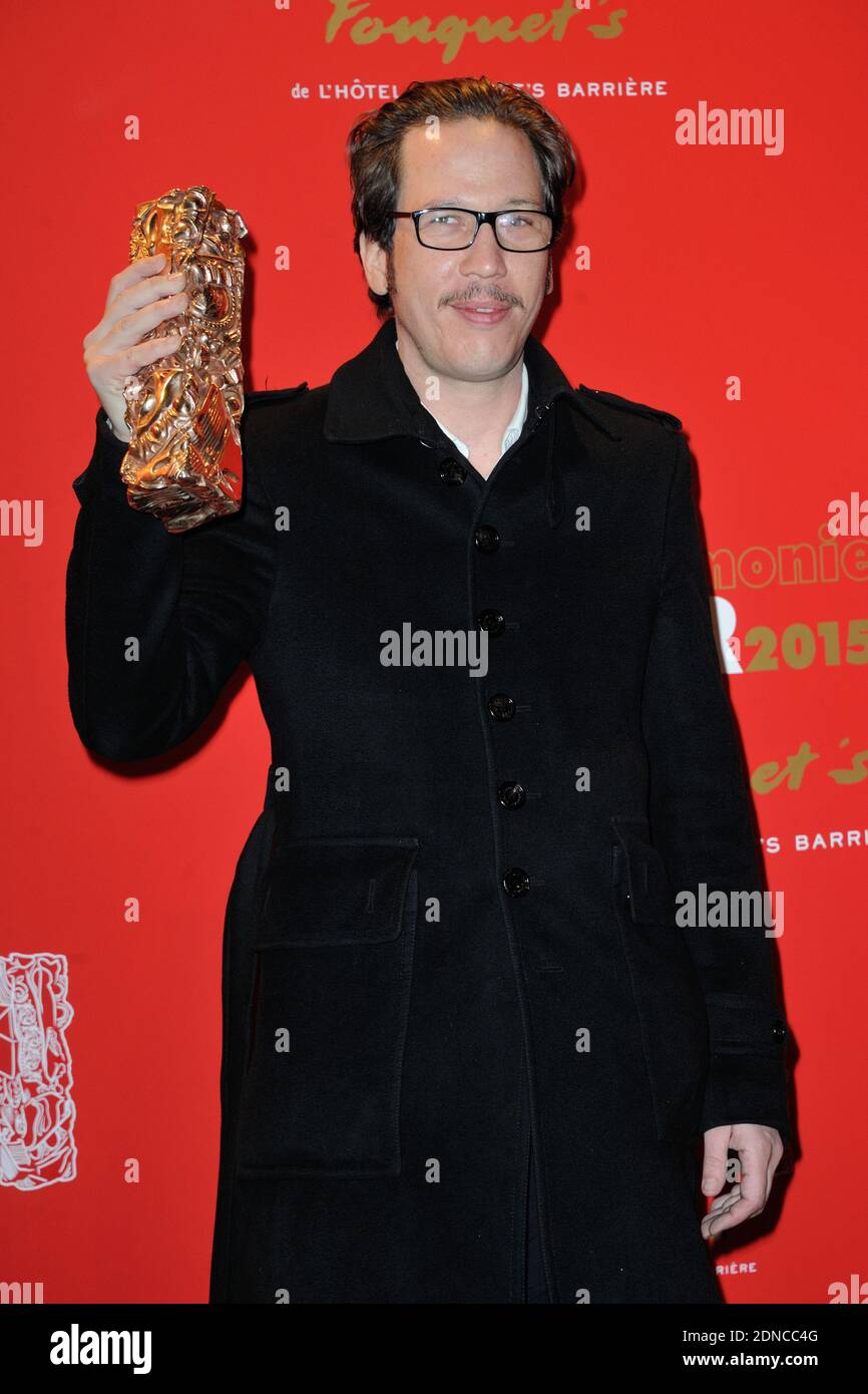 Reda Kateb arriving for the Gala Diner following the 40th Cesar Film ...