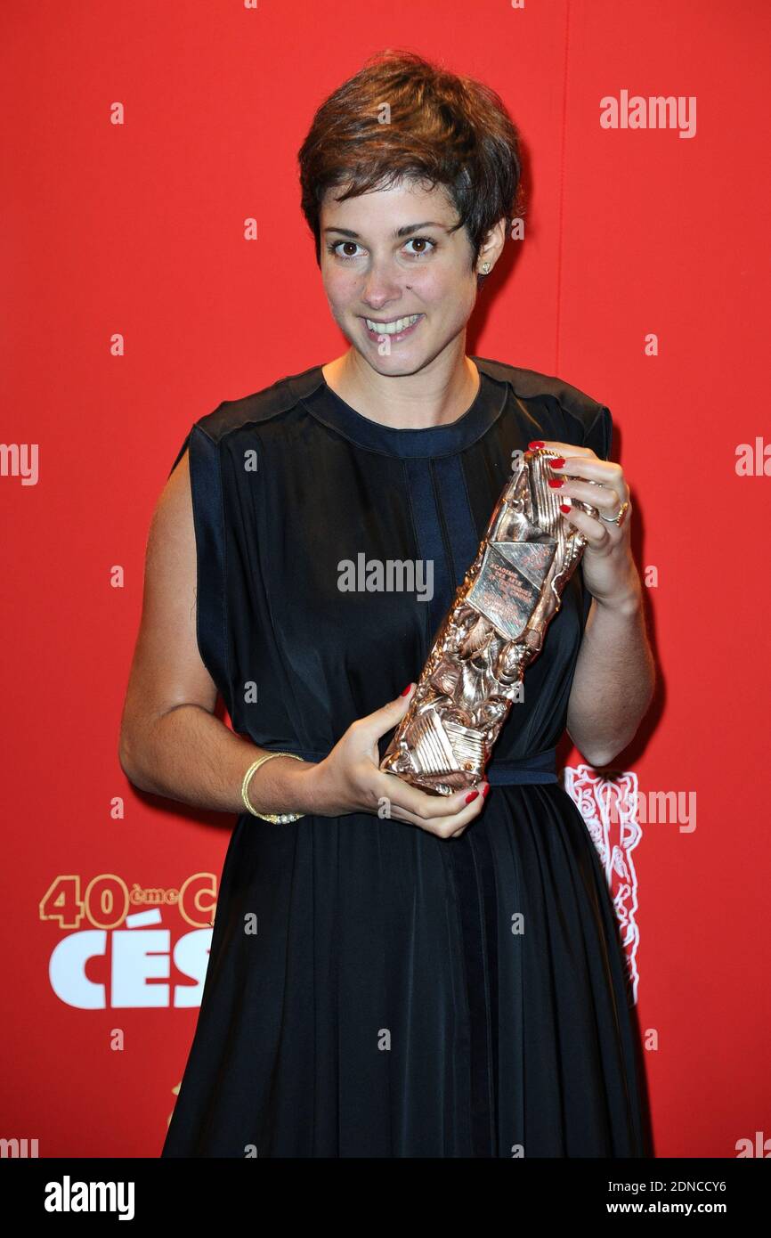 Chloe Mazlo arriving for the Gala Diner following the 40th Cesar Film Awards ceremony (French ...