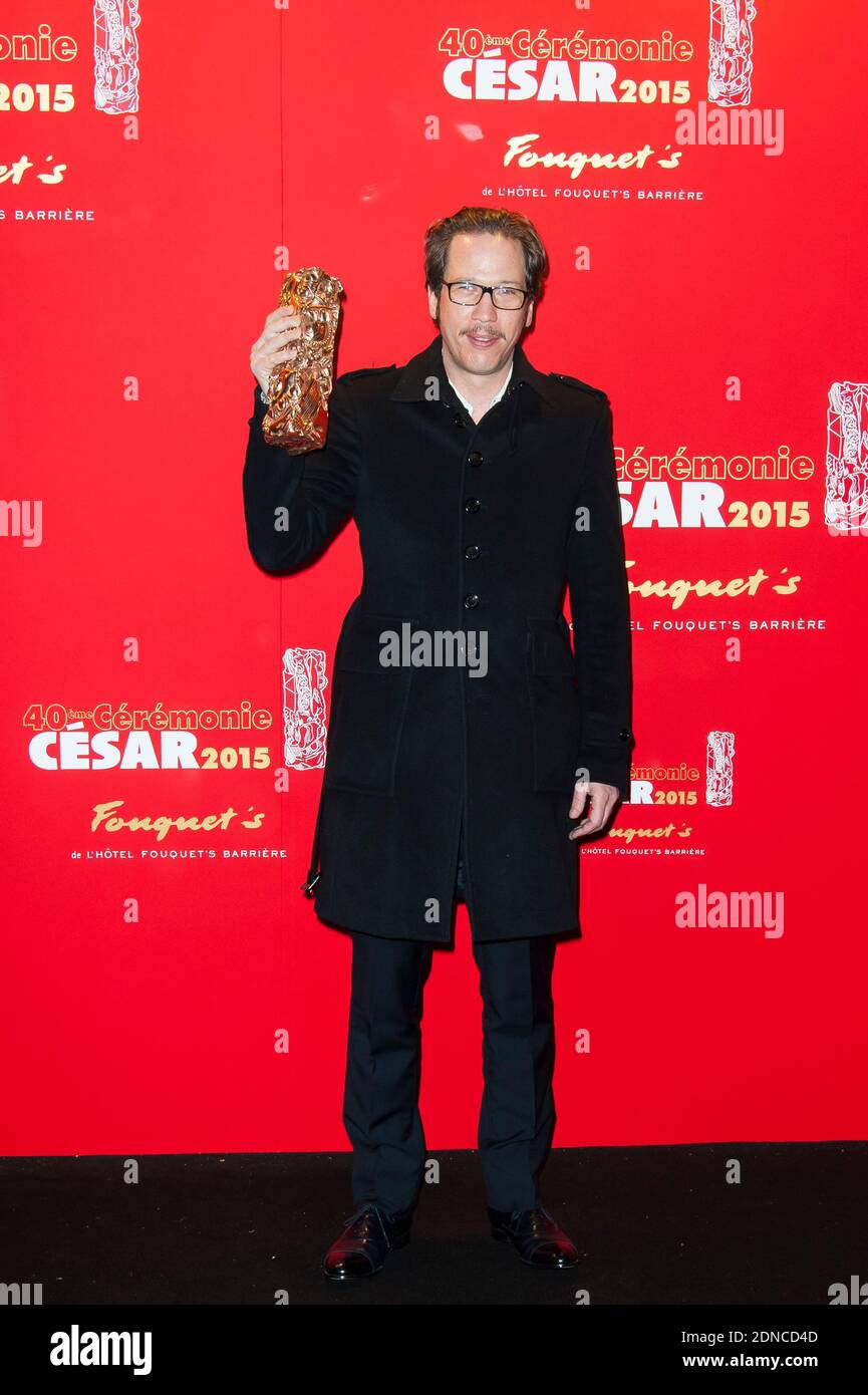 Reda Kateb arriving for the Gala Diner following the 40th Cesar Film ...