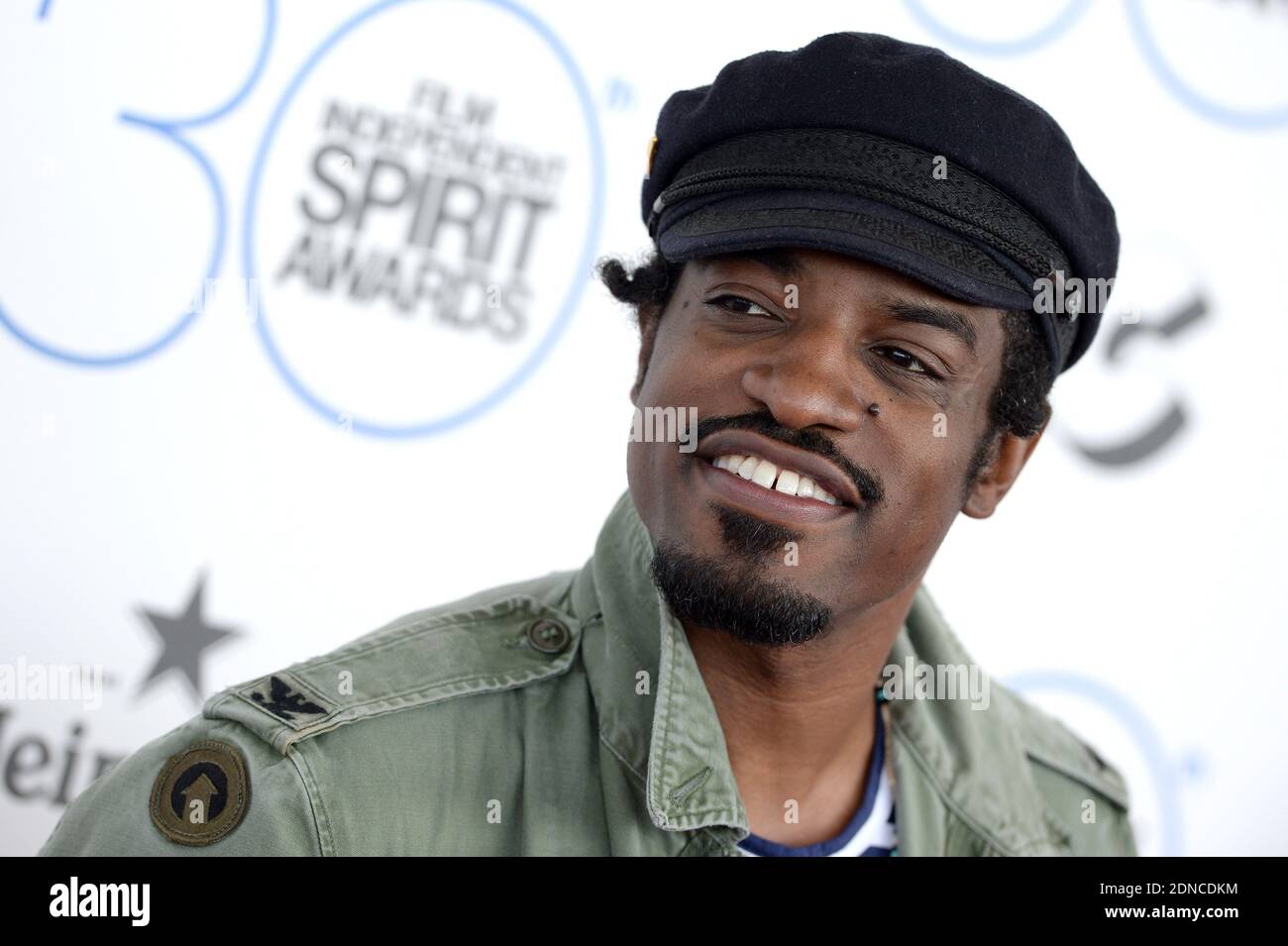 Andre Benjamin arriving for the 2015 Film Independent Spirit Awards ...