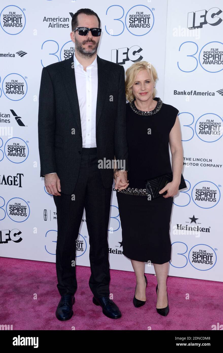 Patricia Arquette arriving for the 2015 Film Independent Spirit Awards ...