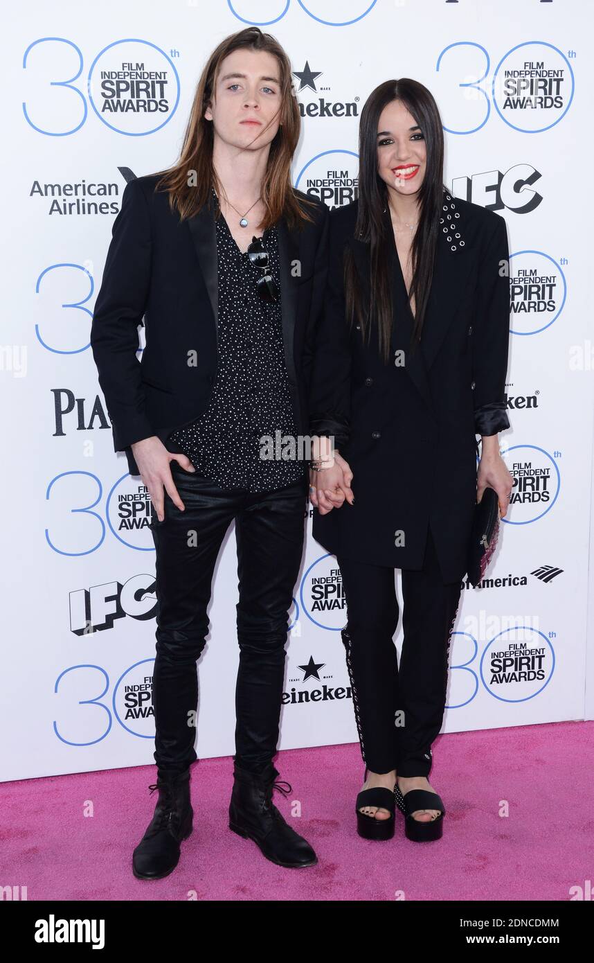 Lorelei Linklater and Justin Jacobs arriving for the 2015 Film ...