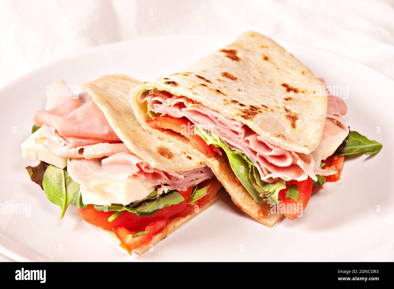 Piadina squacquerone hi-res stock photography and images - Alamy