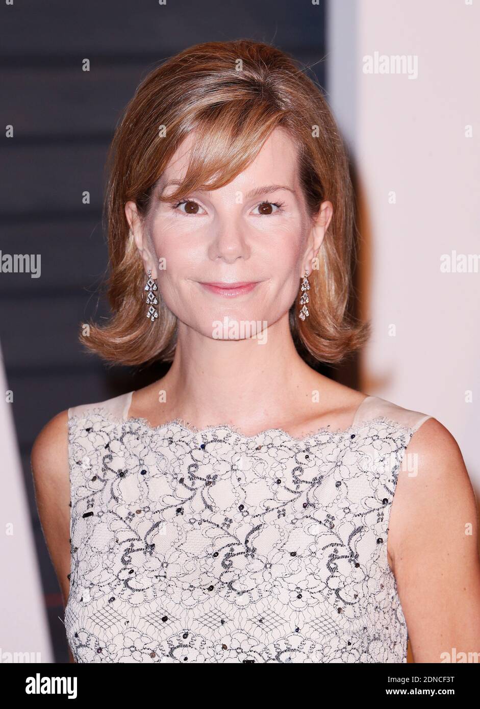 Anna Scott attends the 2015 Vanity Fair Oscar Party hosted by Graydon ...