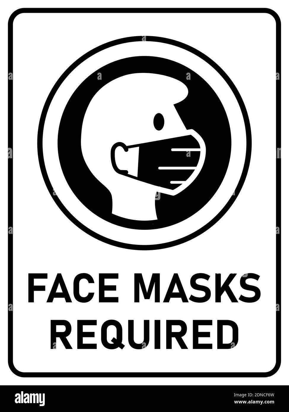 No face masks required Black and White Stock Photos & Images - Alamy