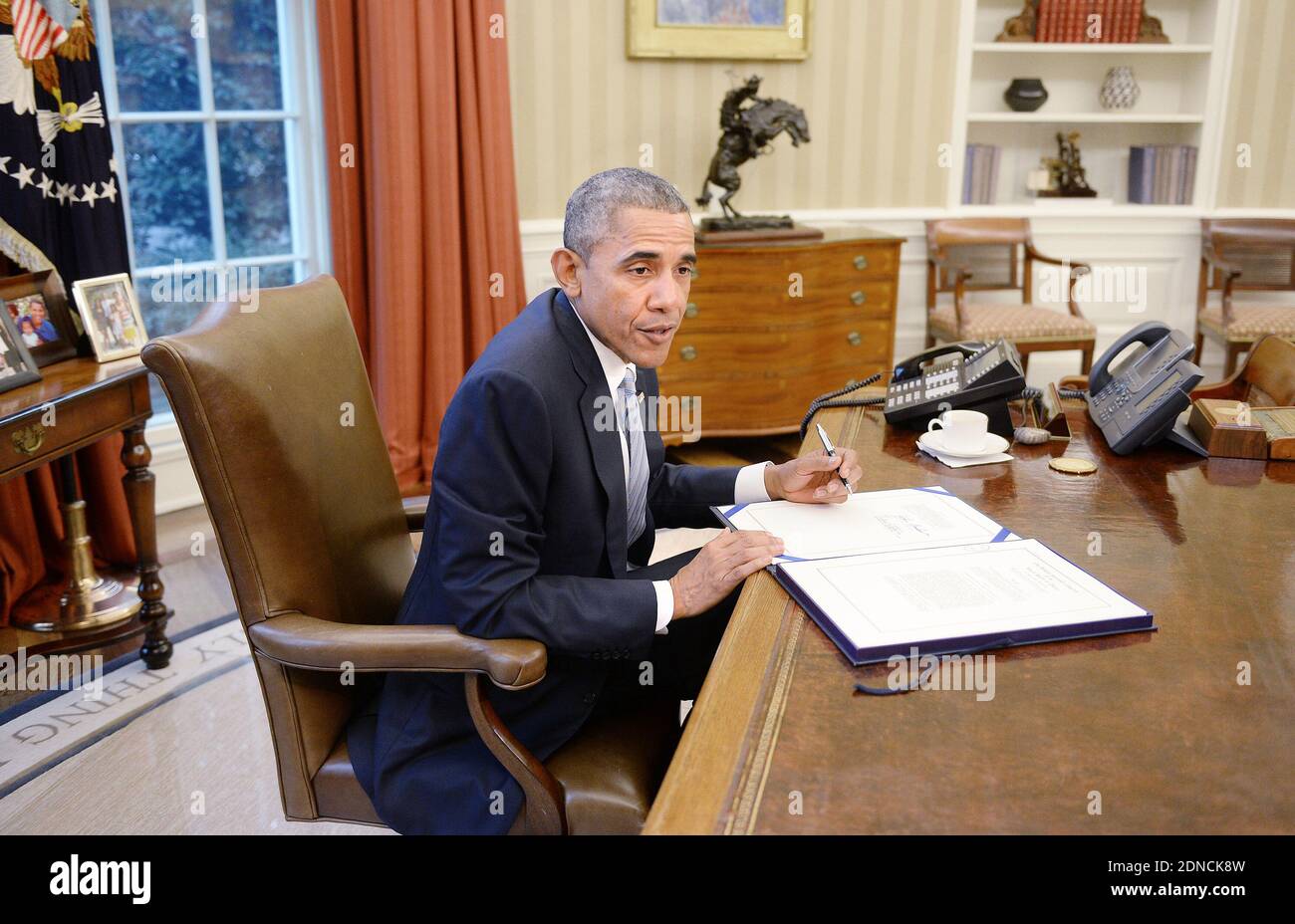 Dhs oval office hi-res stock photography and images - Alamy