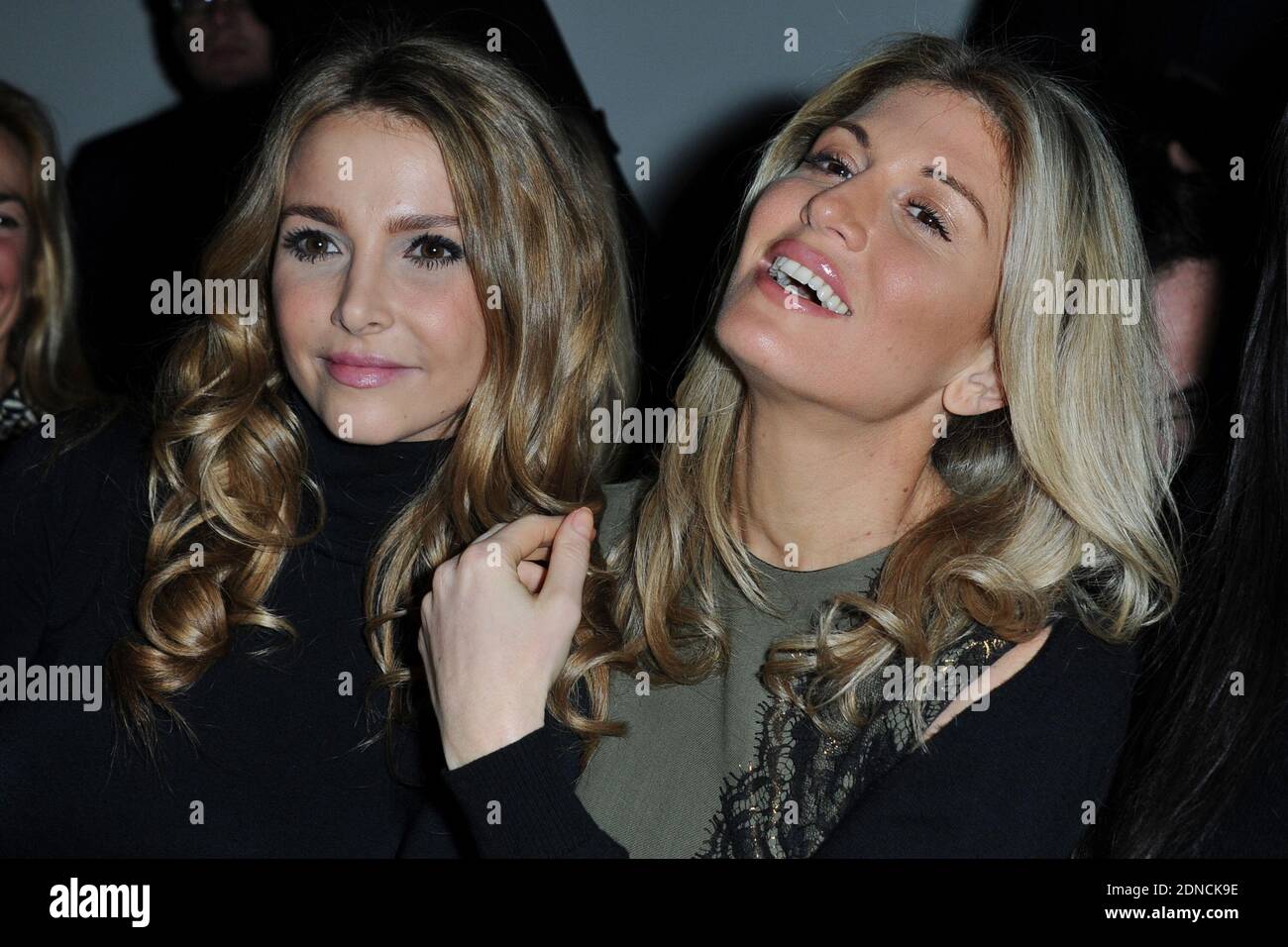 Sarah Hermann and Hofit Golan front row for the Guy Laroche Fall-Winter ...