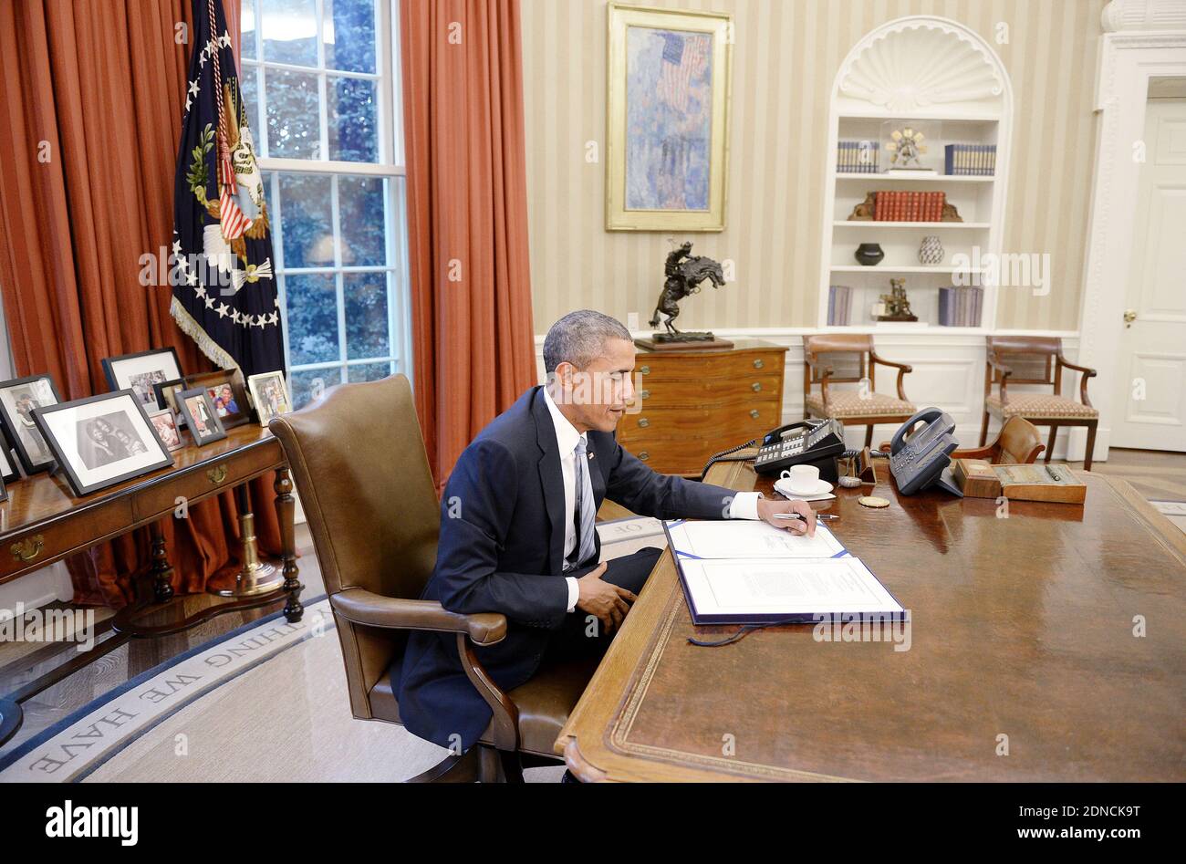 Dhs oval office hi-res stock photography and images - Alamy