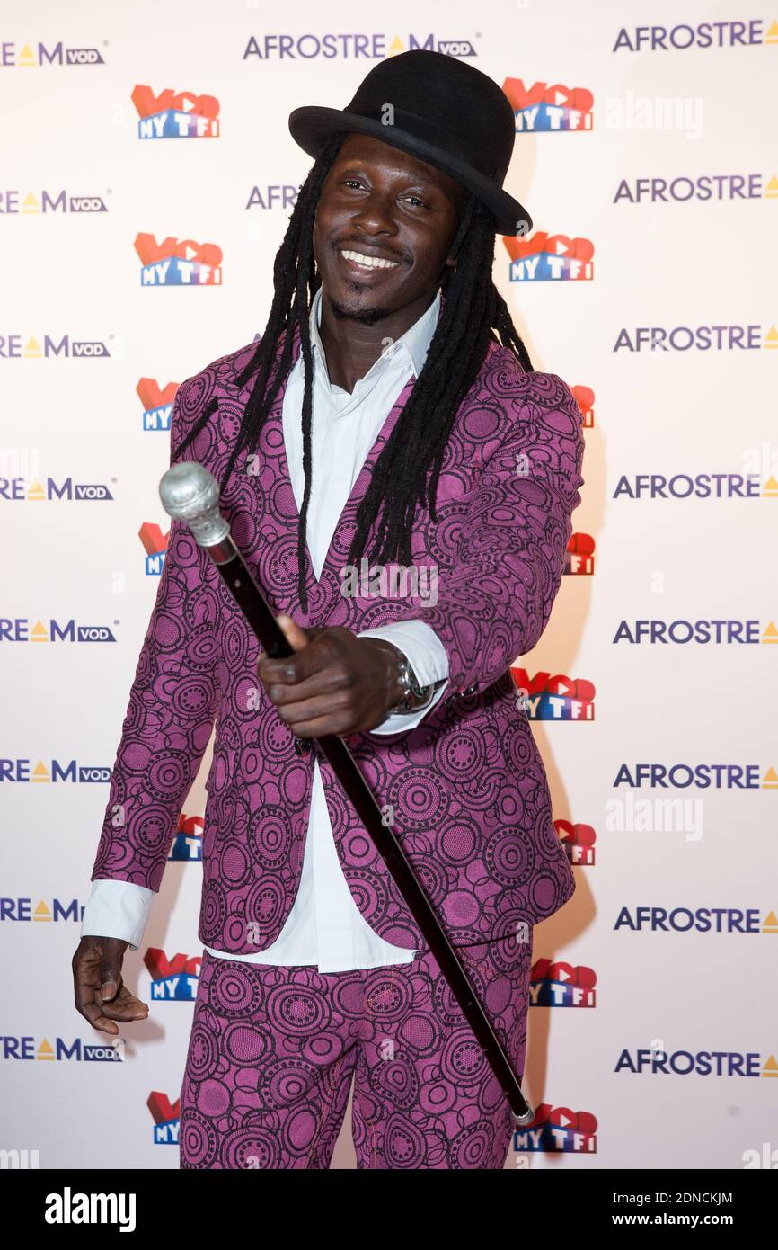 Faada Freddy attending the Afrostream VoD opening party held at TF1 ...