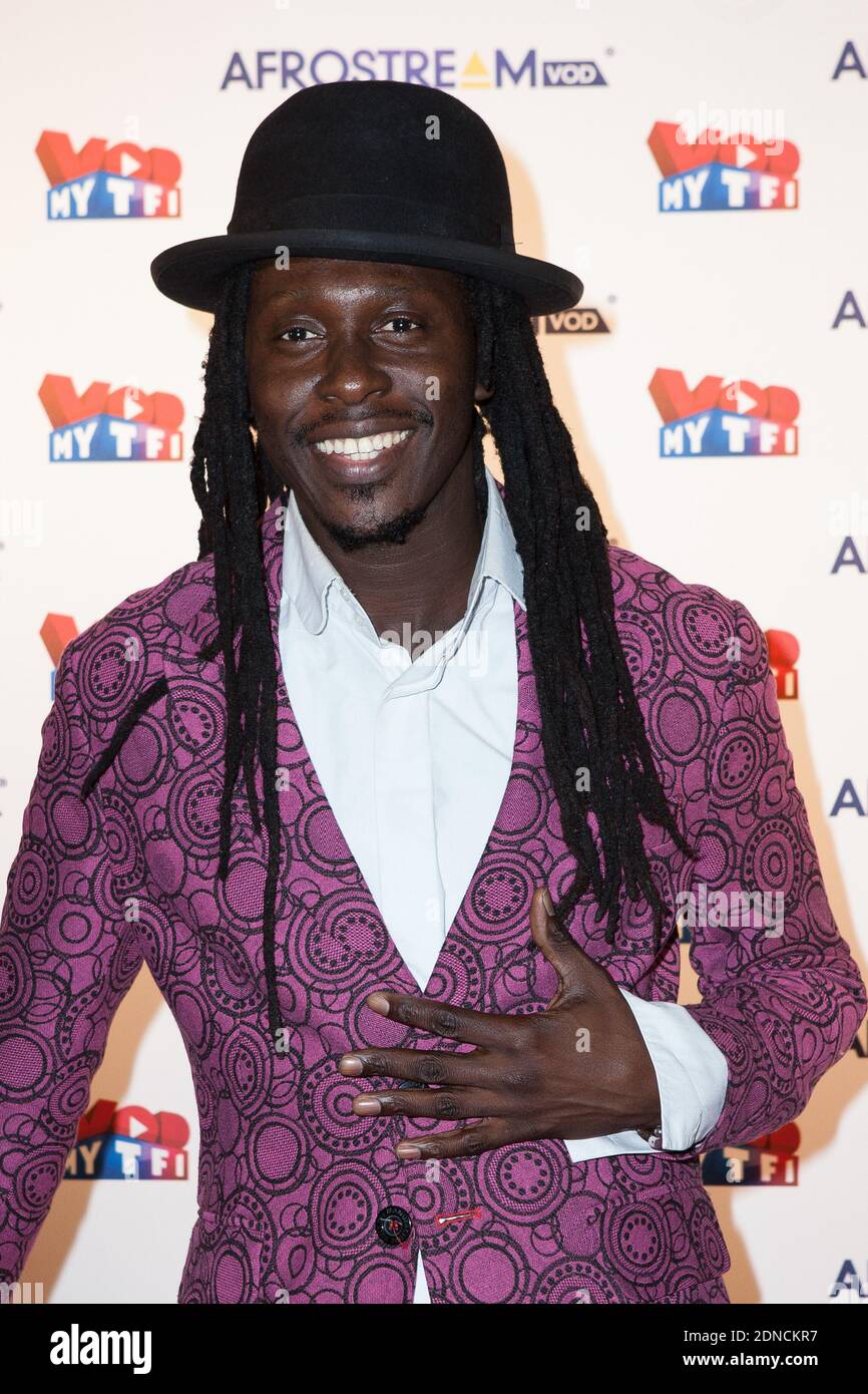 Faada Freddy attending the Afrostream VoD opening party held at TF1 ...