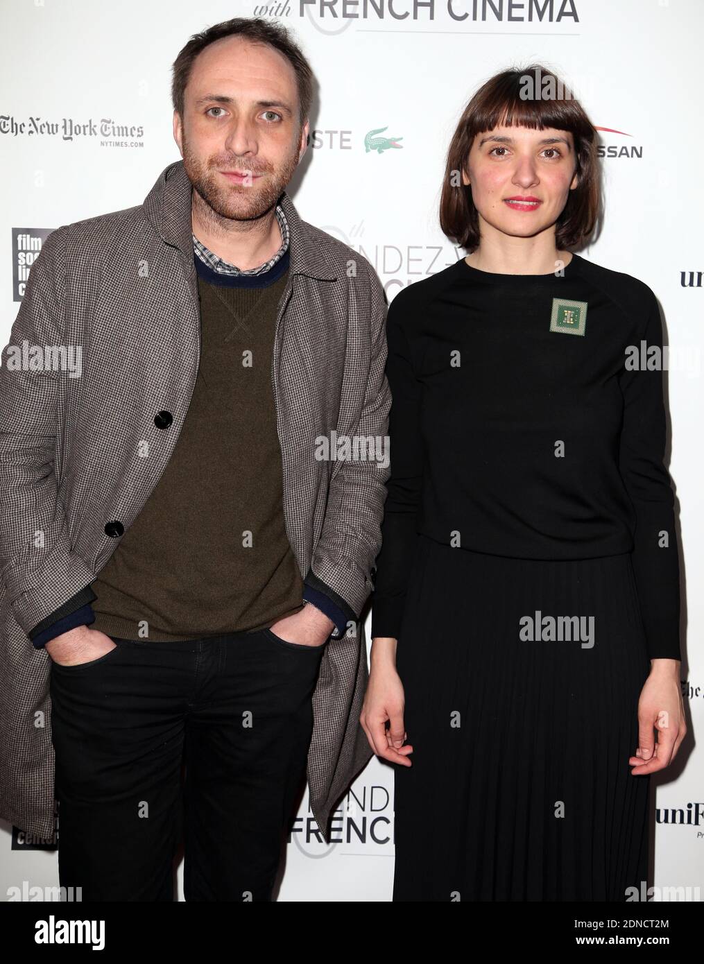 Director Armel Hostiou and producer Jasmina Sijercic attend the '3 ...