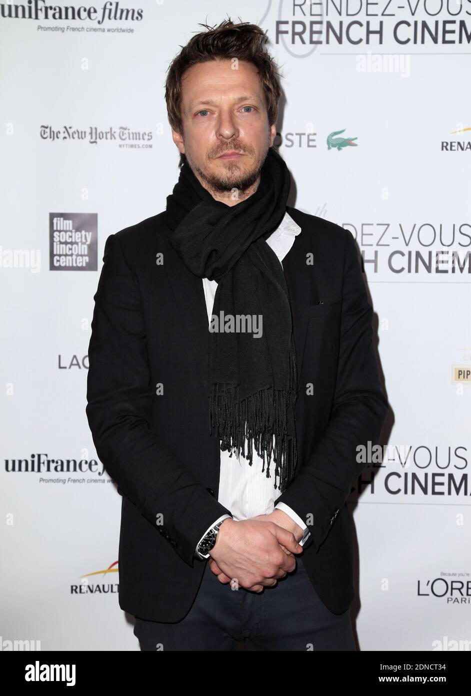 Director Frederic Tellier attends the '3 Hearts' New York premiere at ...