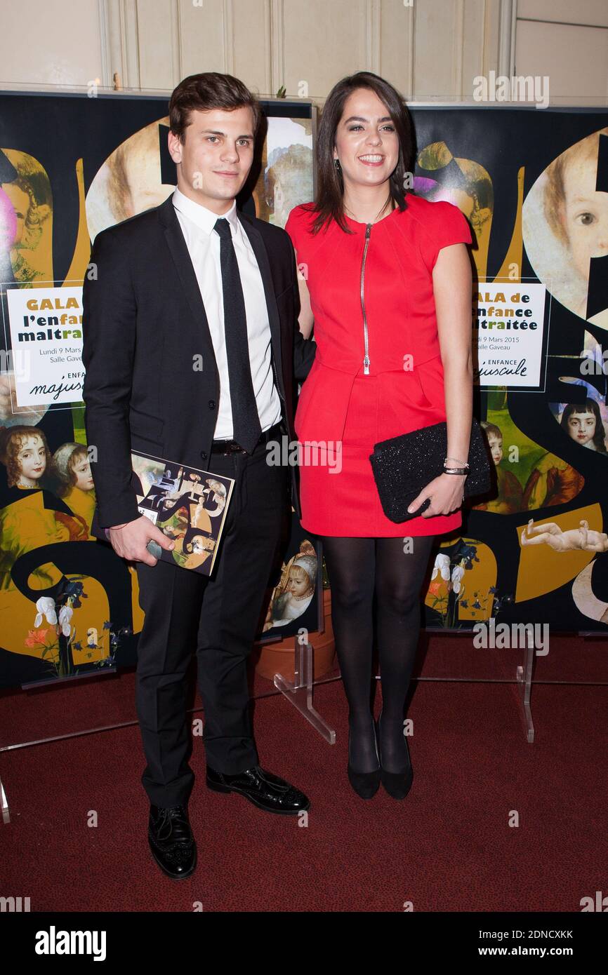 Nicolas Messica and Anouchka Delon attending the 'Gala d'Enfance ...