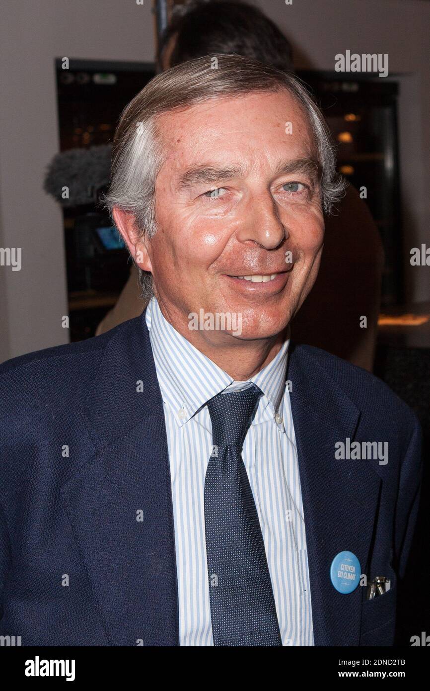Gilles Leclerc attending opening campaign My Positive Impact by Nicolas ...