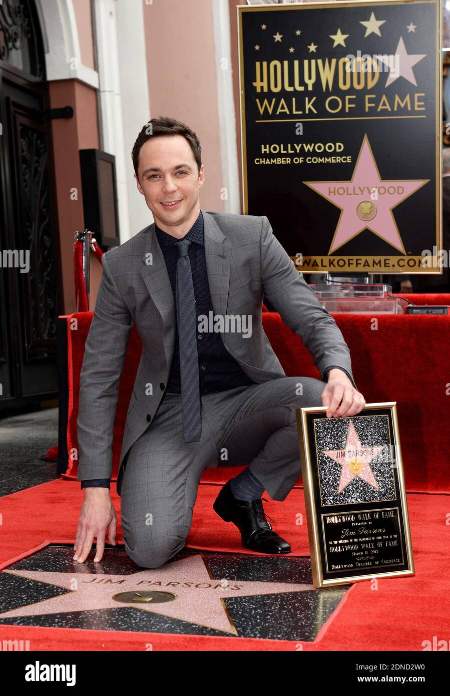 Jim Parsons is honored with a star on the Hollywood Walk of Fame on ...