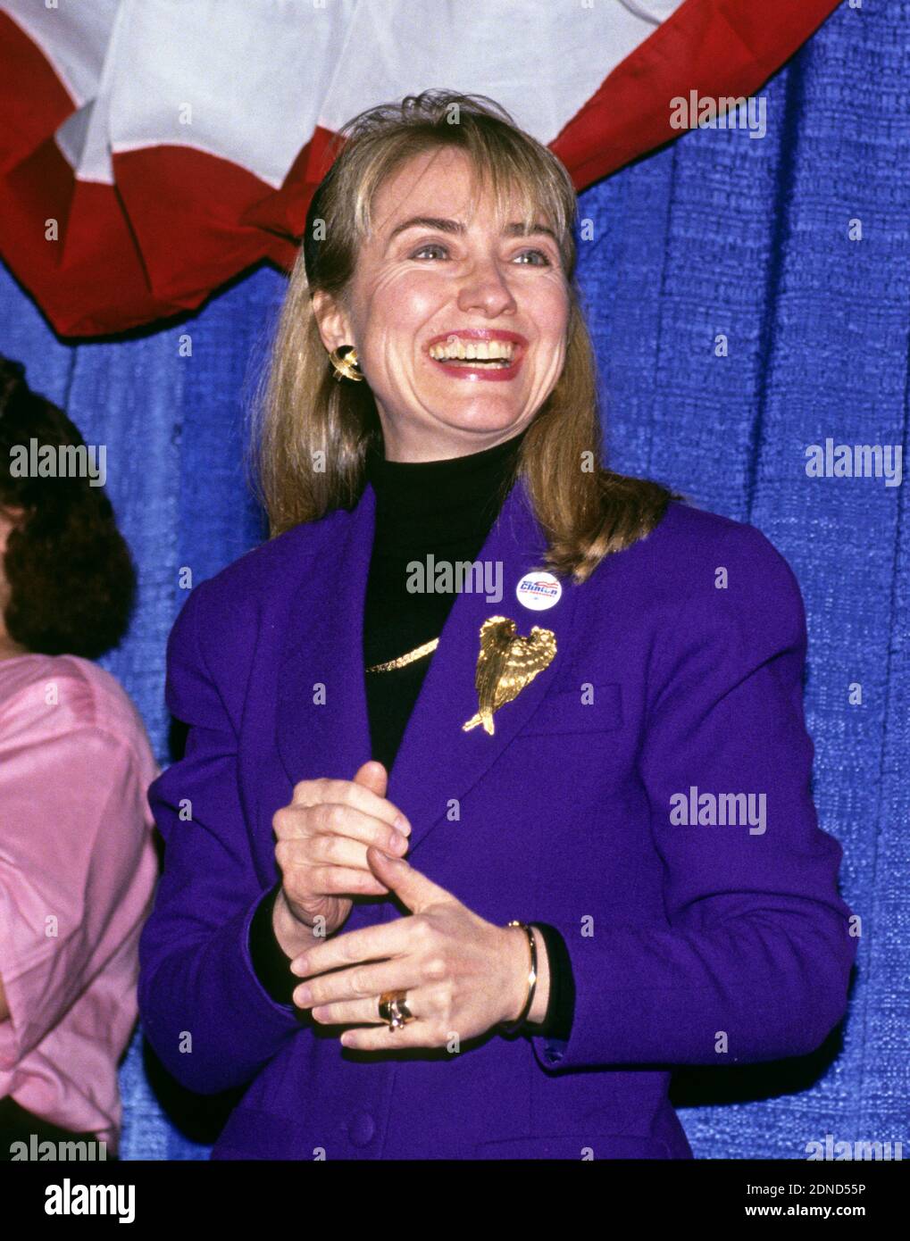 Hillary clinton 1992 hi-res stock photography and images - Alamy