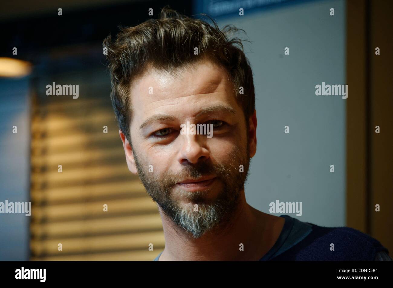 Christophe Mae attending UNAC prize at Sacem in Paris, France on March ...