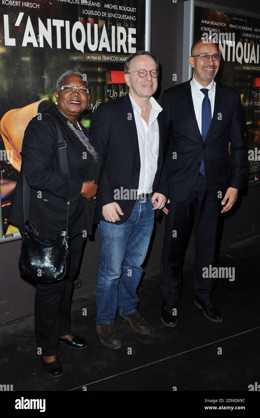 Firmine Richard, Francois Margolin and Secretary of State for European ...