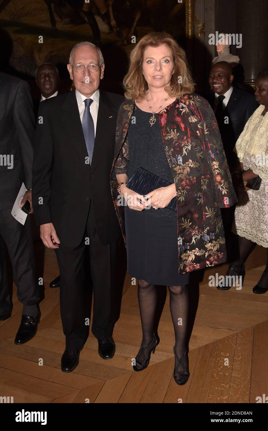 Patrick Le Lay and his wife attending the Gout de France/Goog France ...