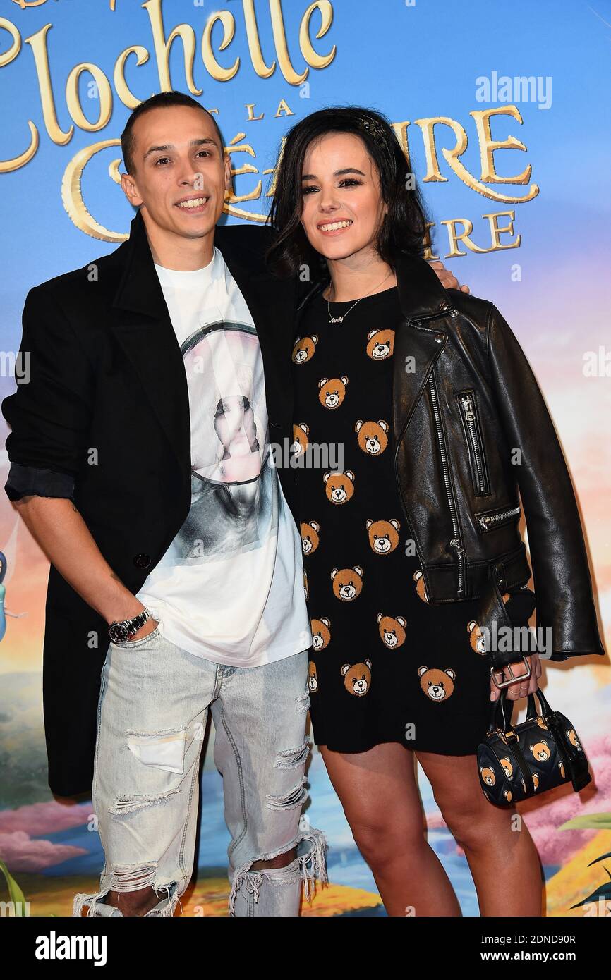 Gregoire Lyonnet and Alizee attending the premiere of 'Clochette et la ...