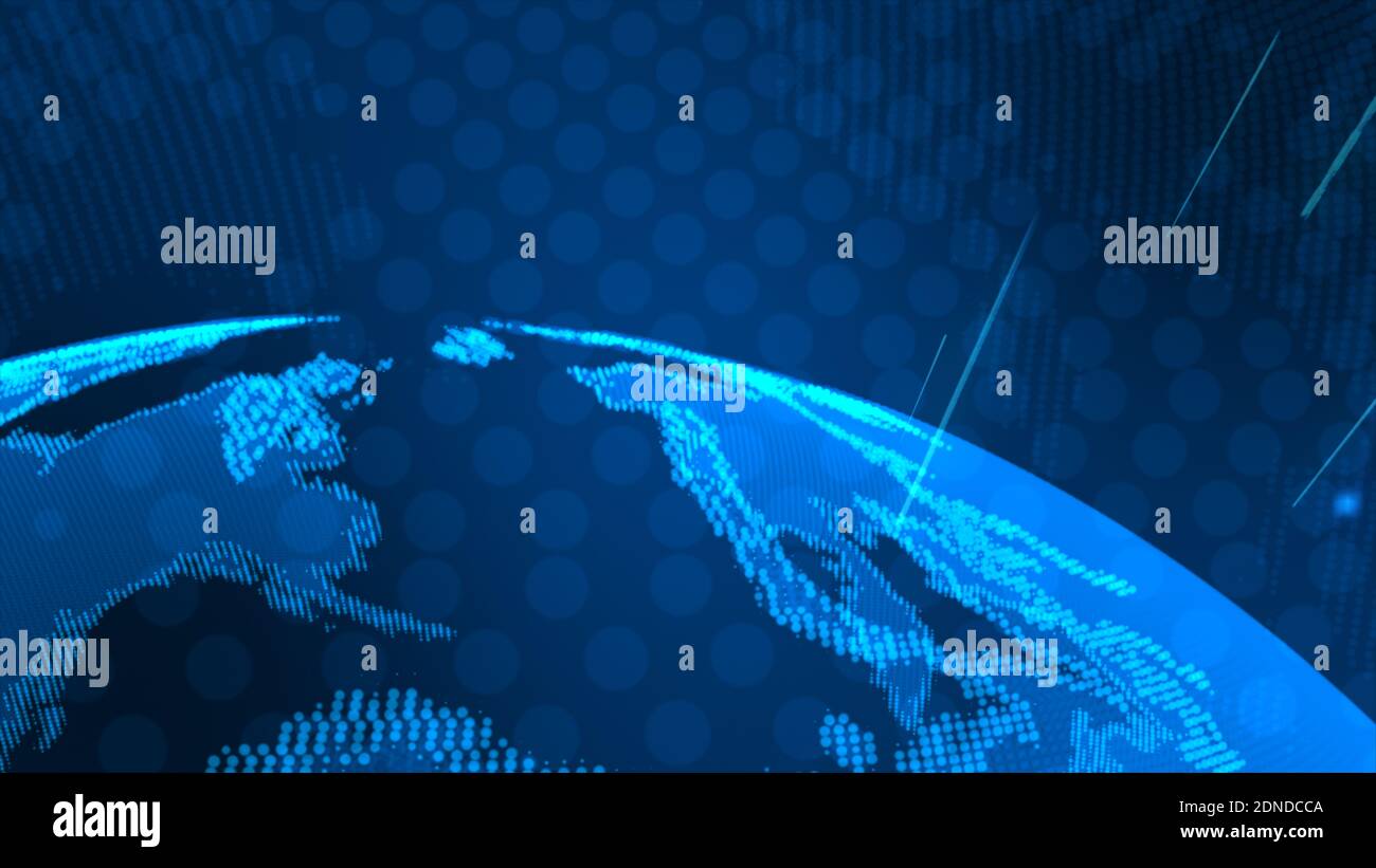 Abstract Blue Color Digital Background Stock Photo - Alamy