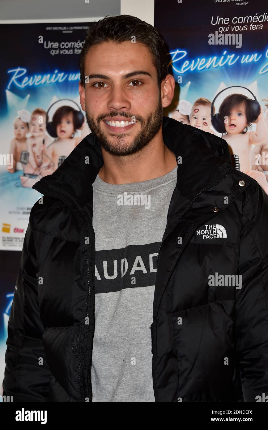 Kevin Miranda attending 'Revenir un jour' premiere at Theatre Les Feux ...