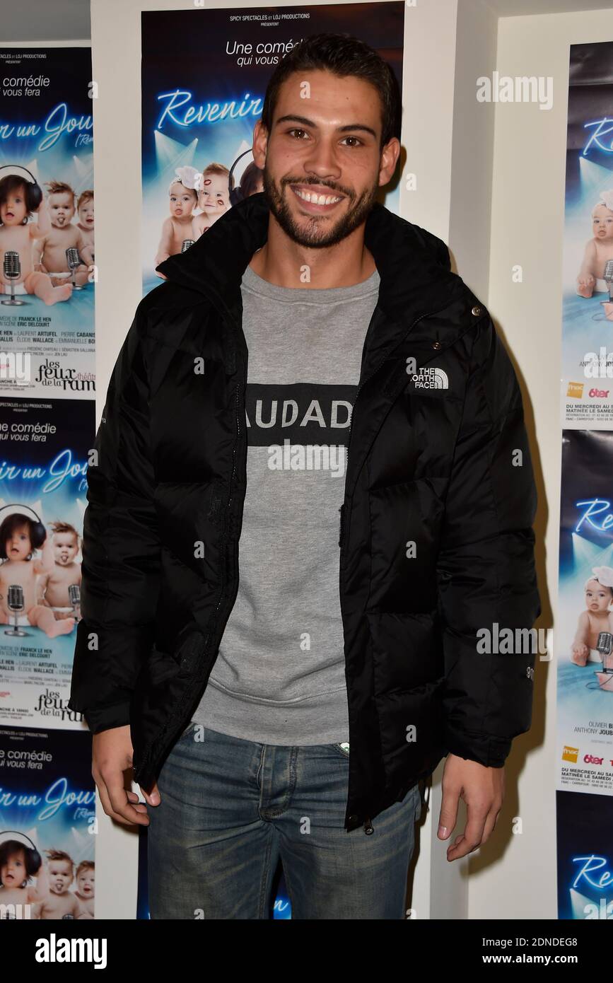 Kevin Miranda attending 'Revenir un jour' premiere at Theatre Les Feux ...